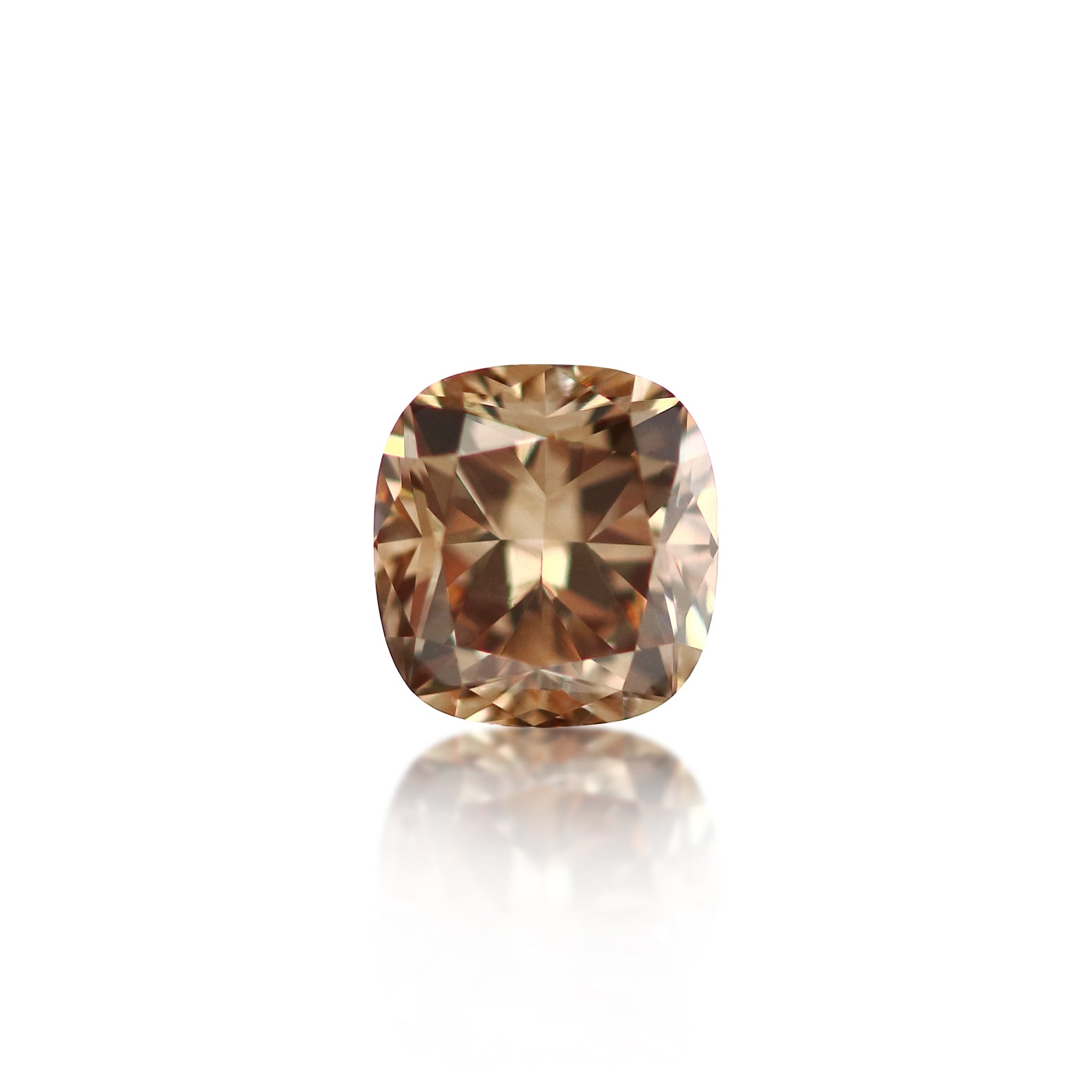 0.57 ct Argyle Champagne Cushion Cut C5
